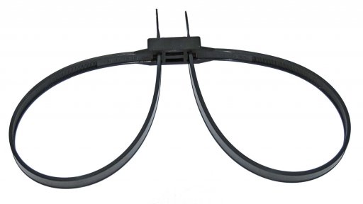 Double Hand Restraint for One Time Use in Black - PainFactory
